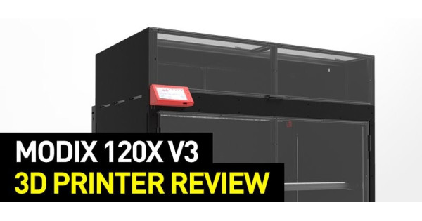 Modix BIG-120X V3 3D Printer Review: Specs, Software, Price | Top 3D Shop