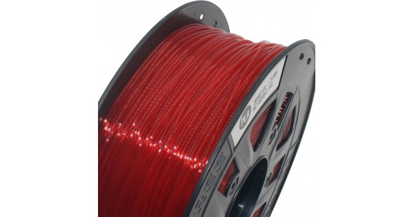 CCTREE 1.75mm Transparent Red PLA filament - 1kg: Buy or Lease at Top3DShop