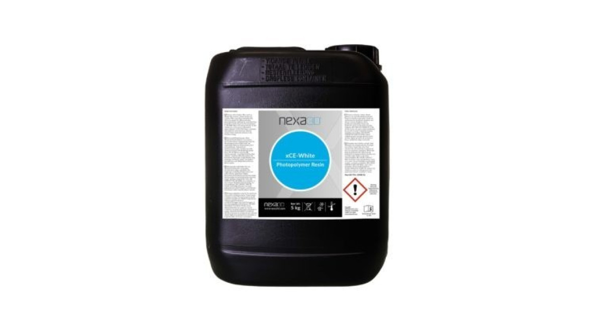 Nexa3D xCE White Resin - 5kg: Buy or Lease at Top3DShop