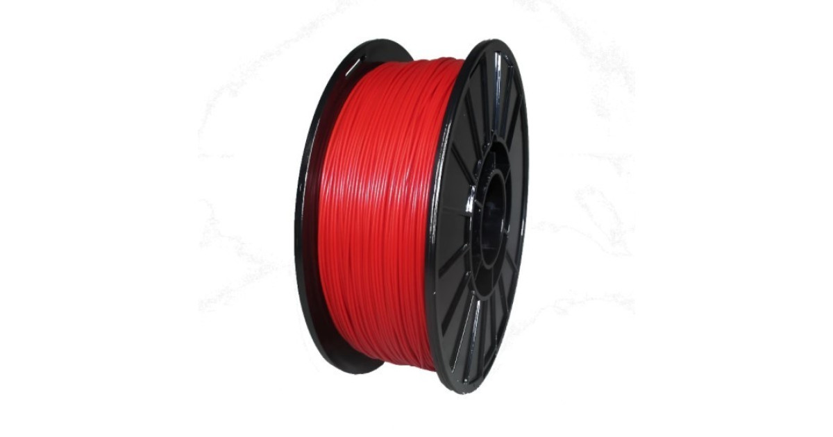 Push Plastic Red PLA Filament Spool - 3 / 10 / 25 kg: Buy or Lease at ...