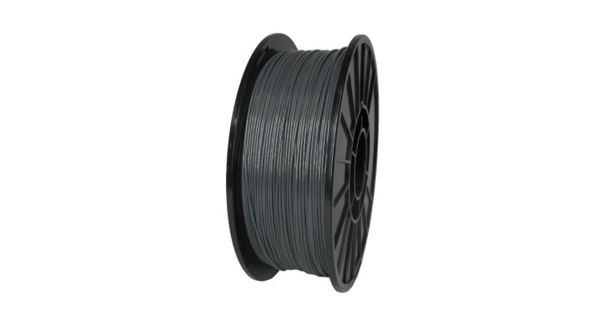 Push Plastic Dark Grey PLA Filament Spool - 3 / 10 / 25 kg: Buy or ...