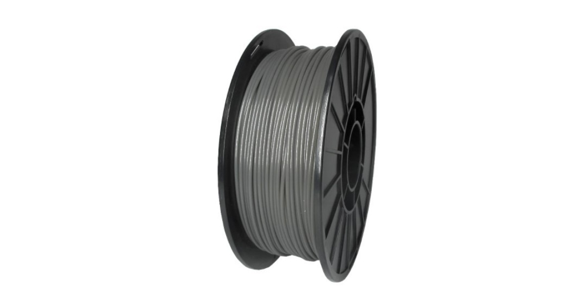 Push Plastic Translucent Grey PLA Filament Spool - 3 / 10 / 25 kg: Buy ...