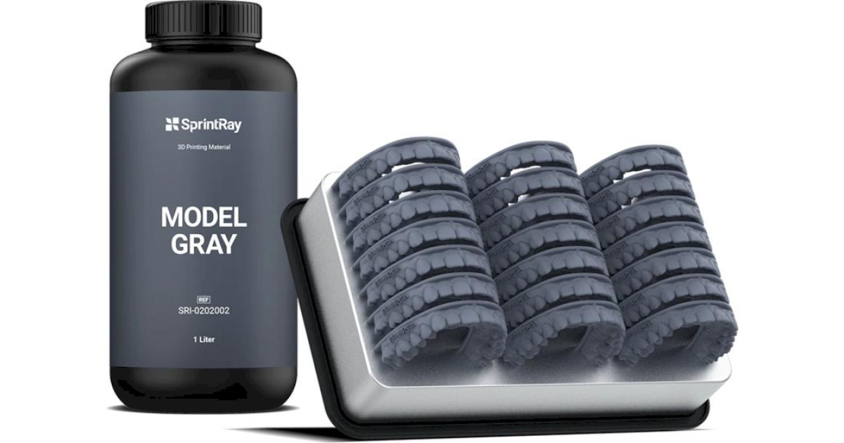 SprintRay Model Resin Grey - 1L: Buy or Lease at Top3DShop